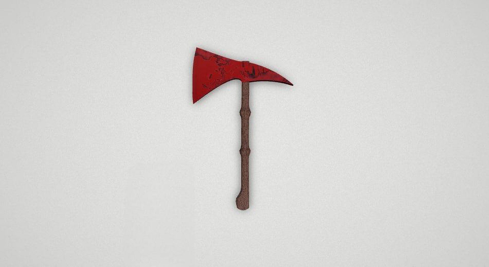 Game asset Fiery Red Spotted Battle Axe 3D model - TurboSquid 2143718