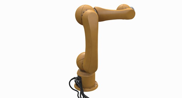 3D rounded robotic arm model - TurboSquid 1595704