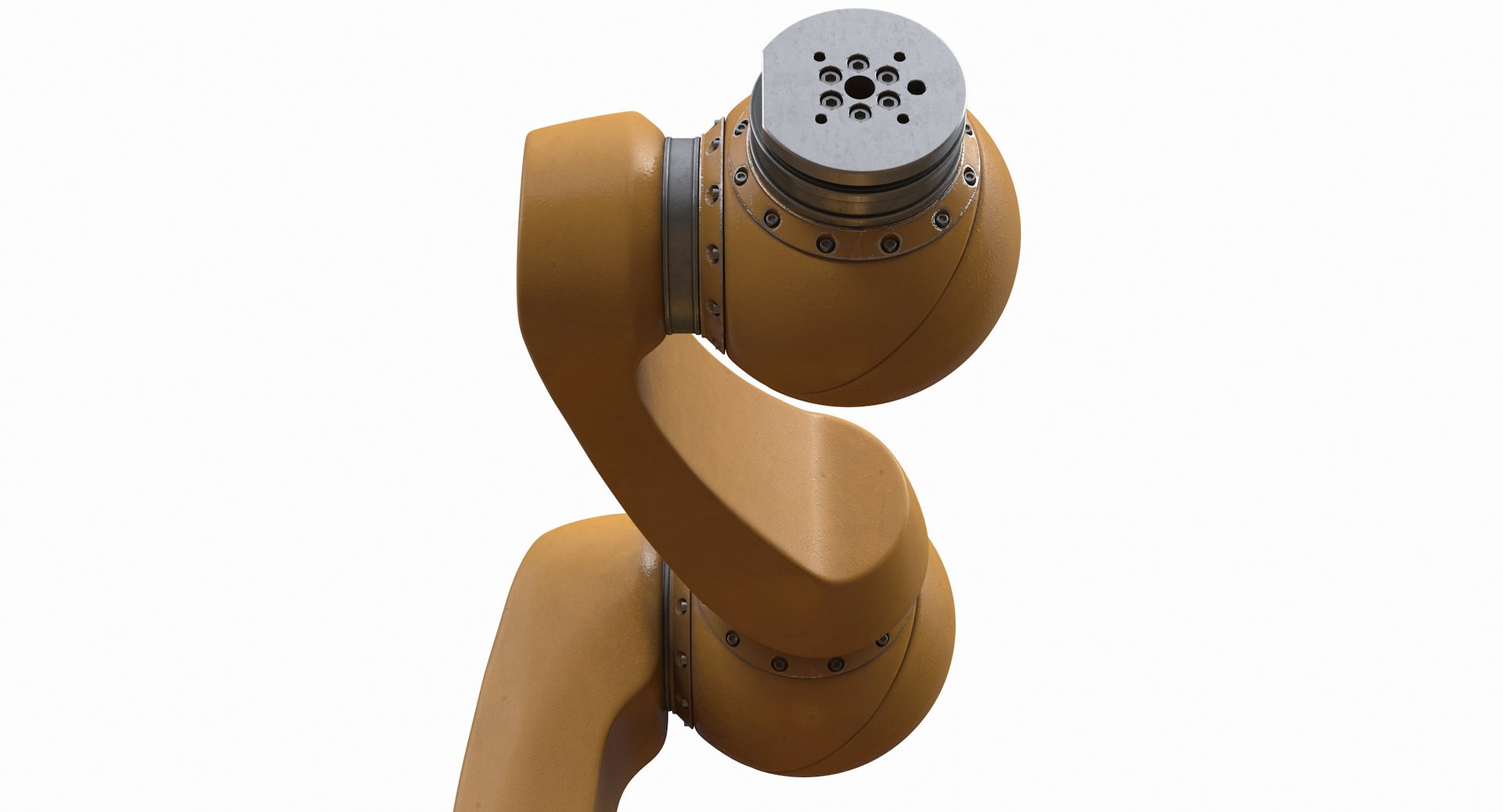 3D rounded robotic arm model - TurboSquid 1595704
