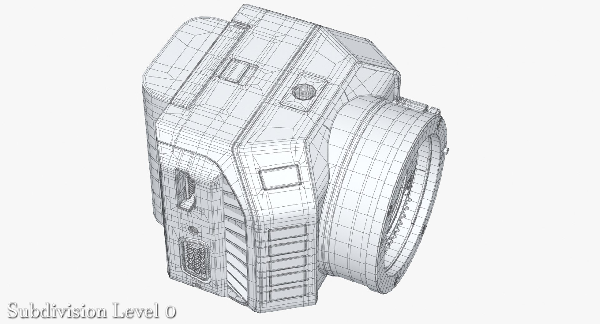 3d Blackmagic Micro Camera Model