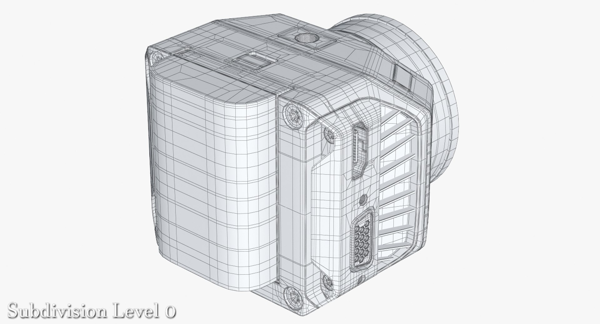3d Blackmagic Micro Camera Model