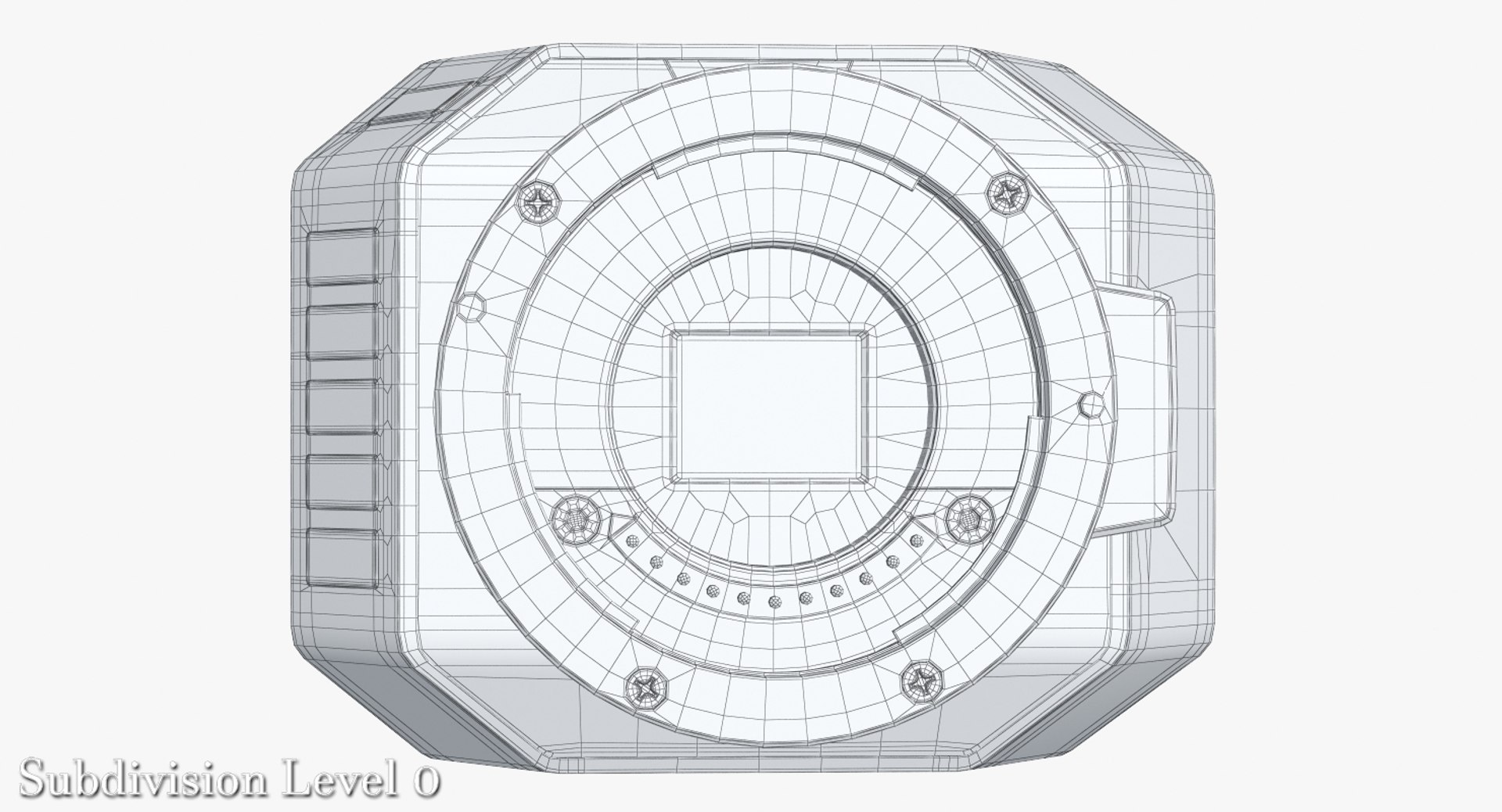 3d Blackmagic Micro Camera Model
