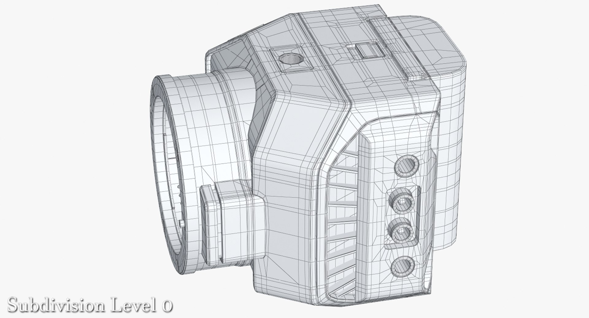 3d Blackmagic Micro Camera Model