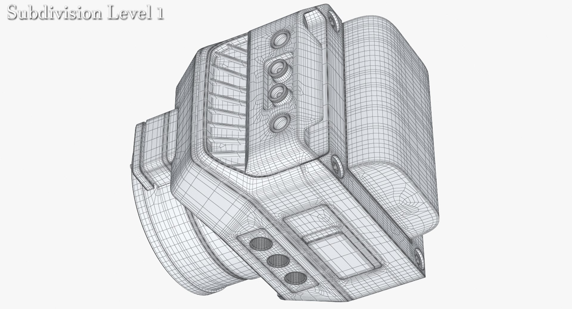 3d Blackmagic Micro Camera Model