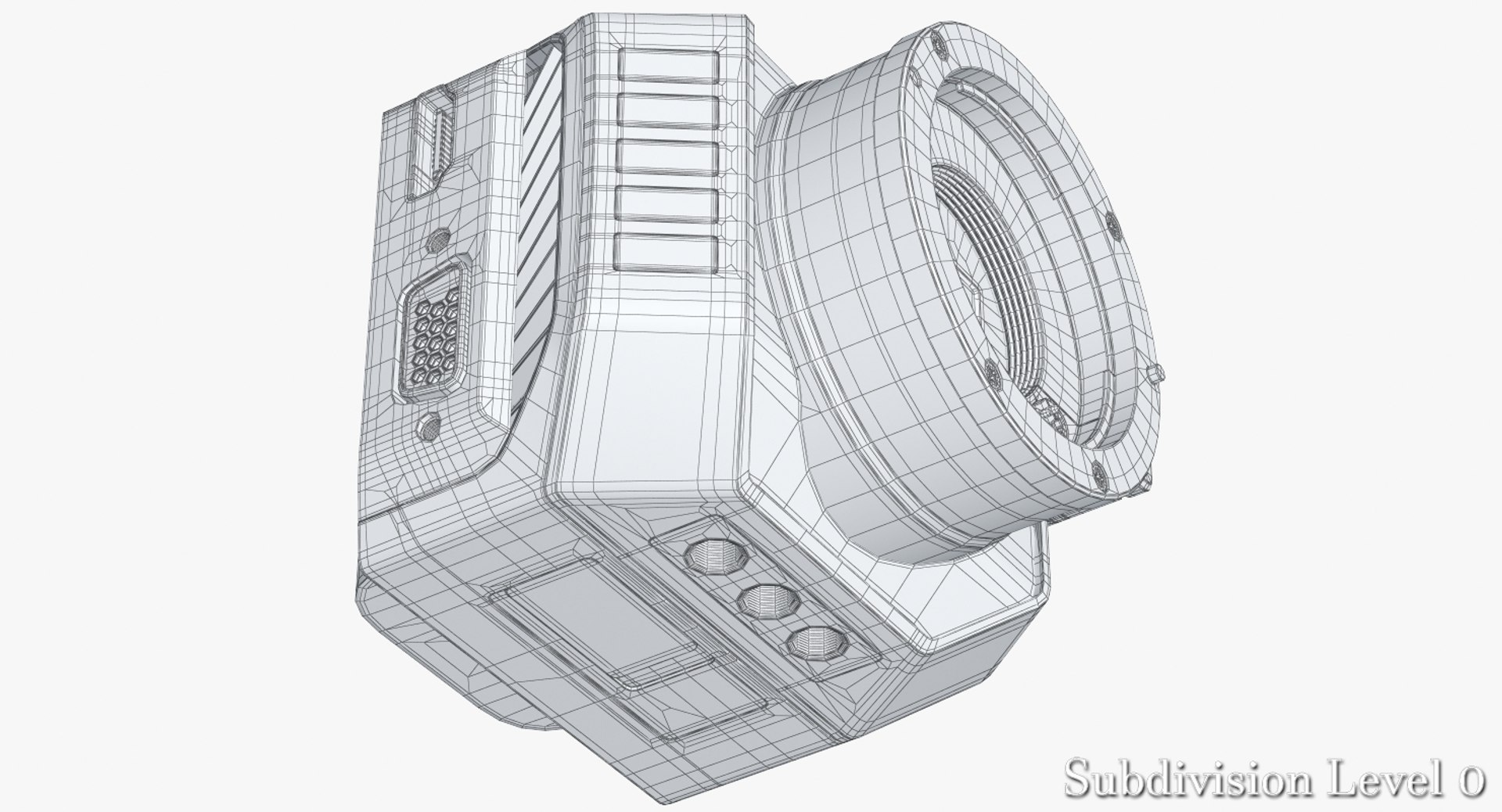 3d Blackmagic Micro Camera Model