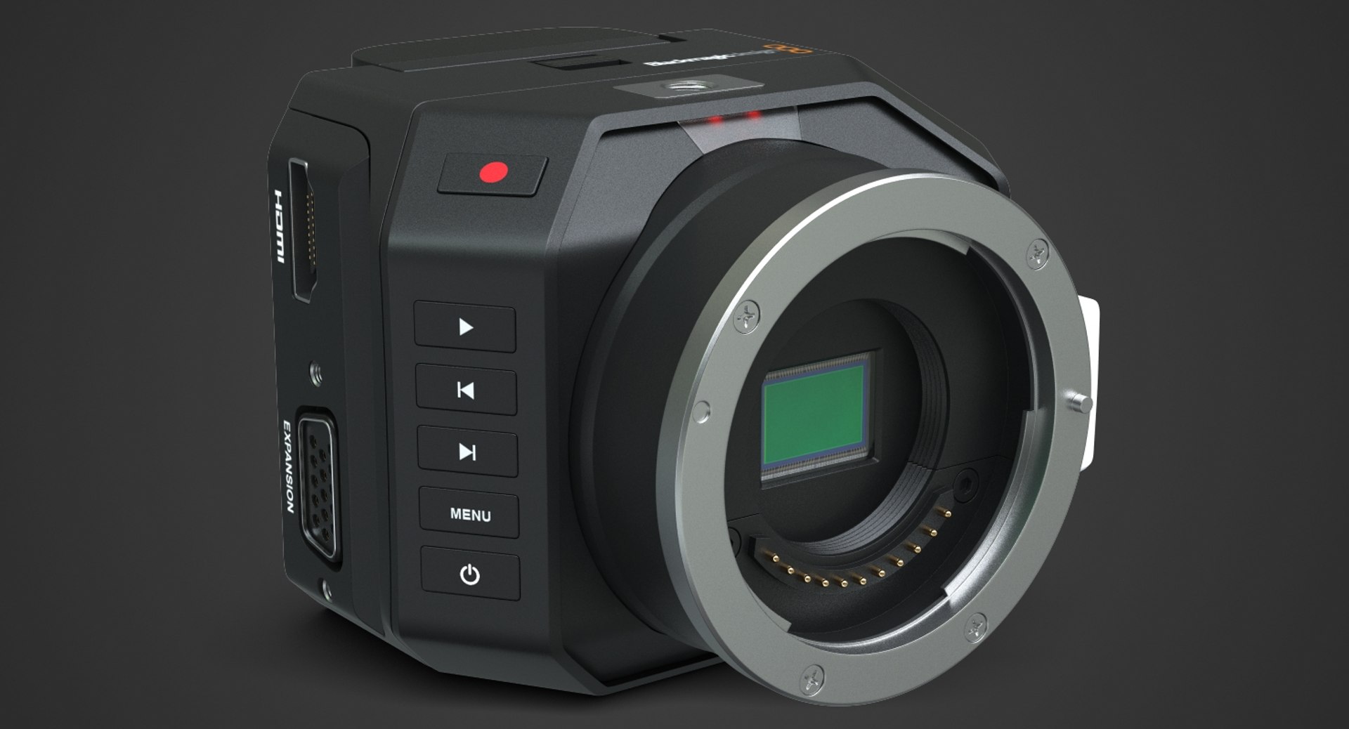 3d Blackmagic Micro Camera Model
