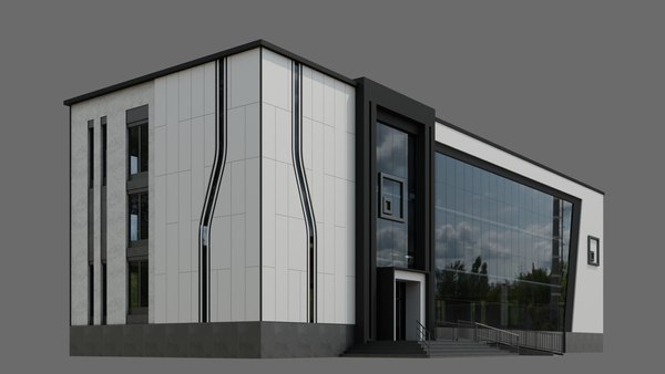 Office Building 3D model - TurboSquid 2029015