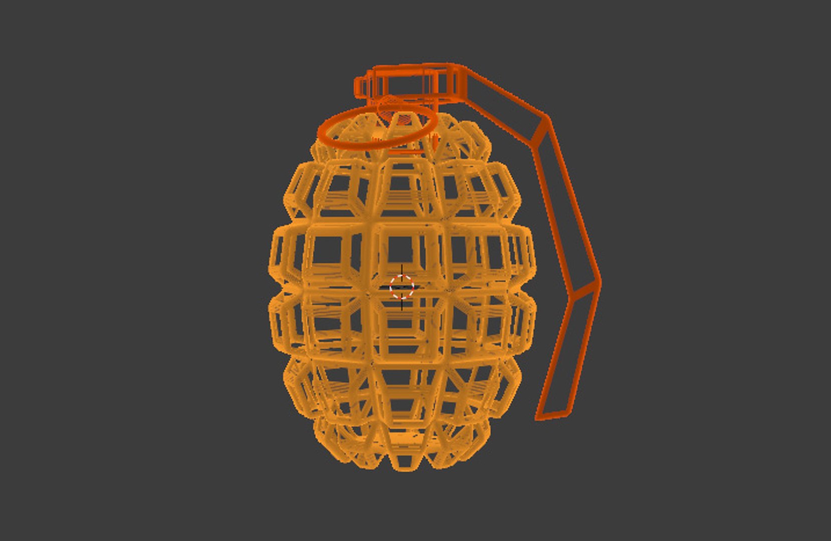 3D hand grenade - TurboSquid 1627614
