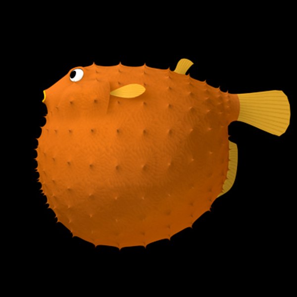 Free 3D Puffer-Fish Models | TurboSquid
