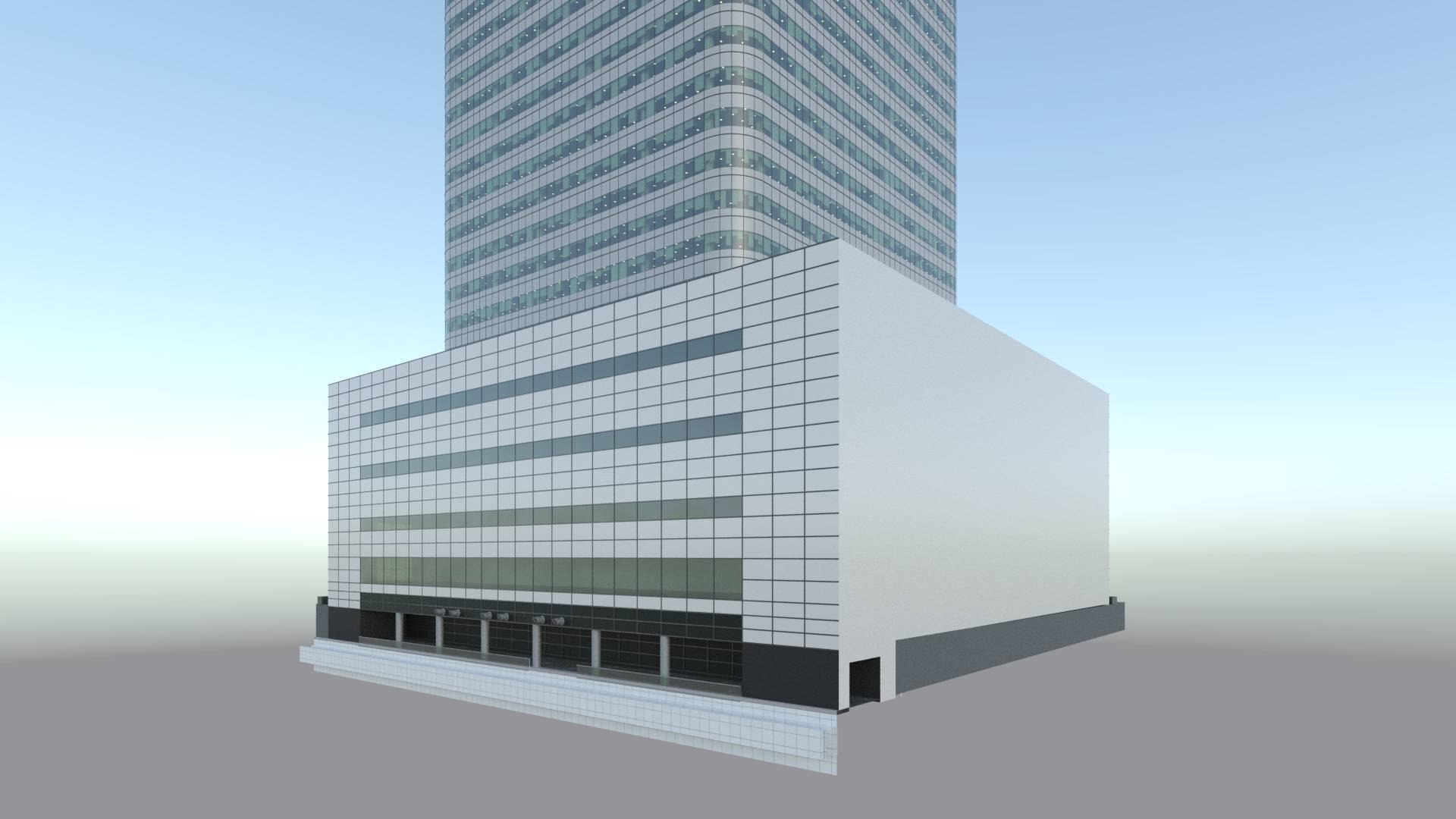3D 8 Canada Square Building Canary Wharf Model - TurboSquid 1948933