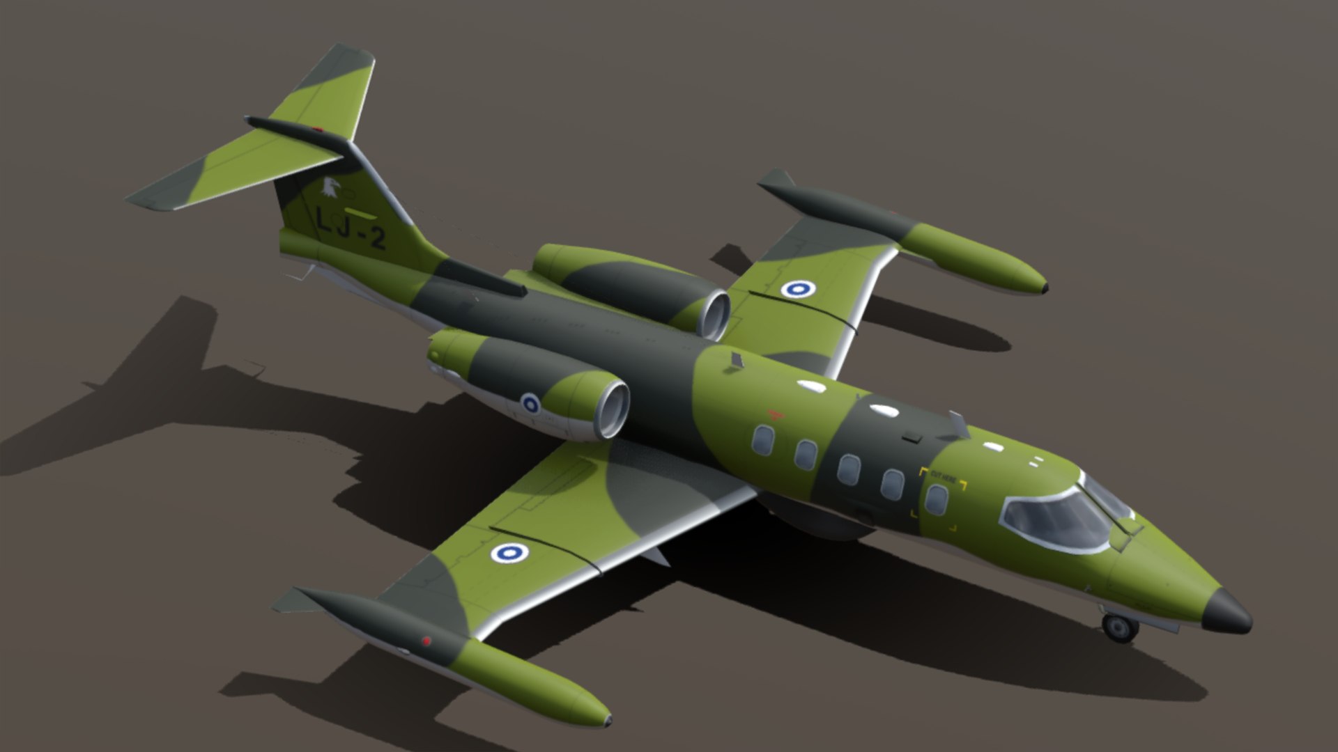 3D Learjet 35AS LJ-2 - TurboSquid 2219151