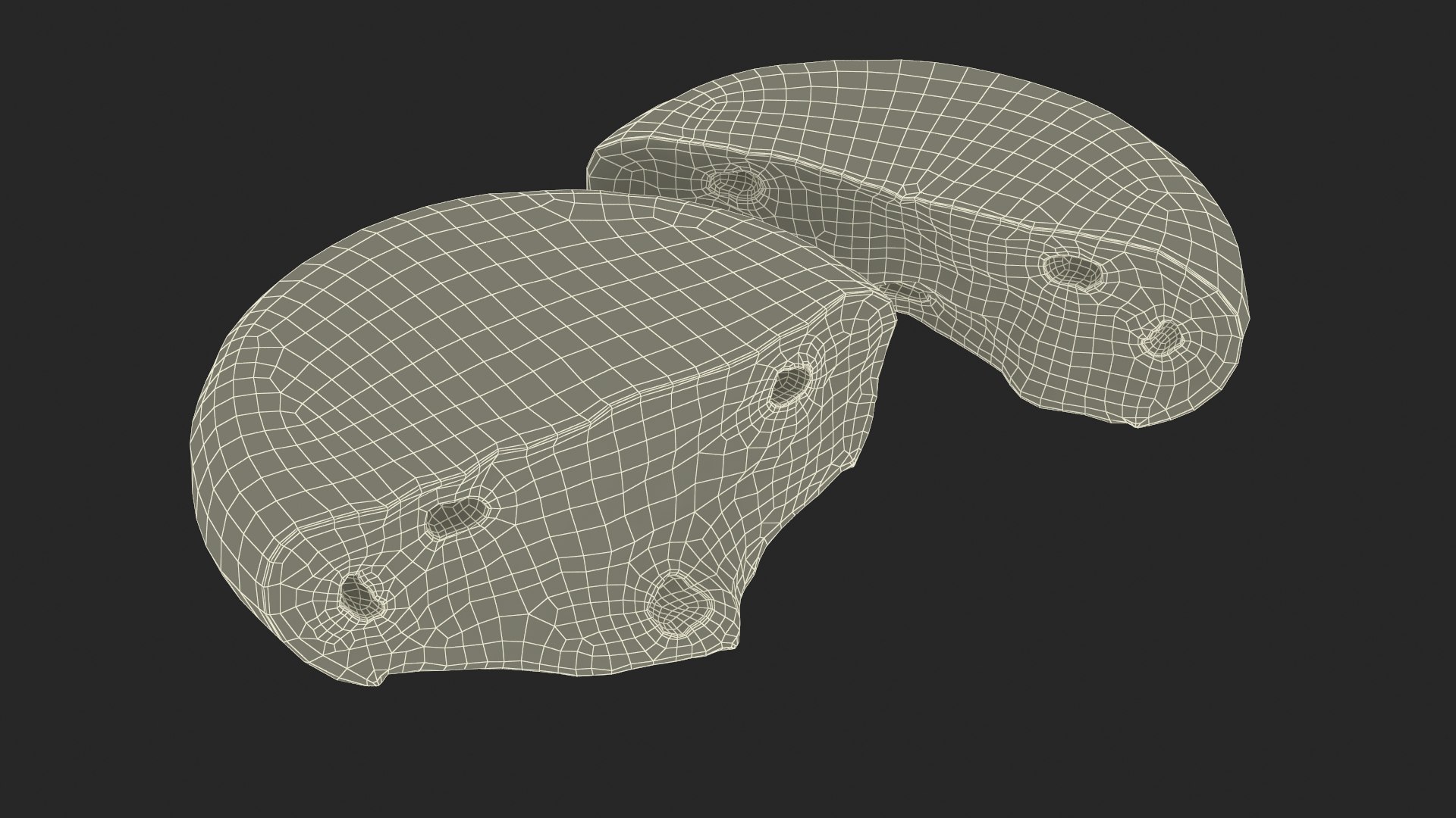 3D Broken Loaf Of Round Bread Model - TurboSquid 2245146