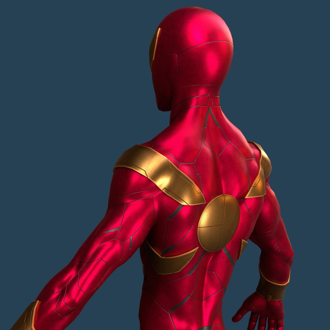 Iron Spider-Man 3D model - TurboSquid 2130000