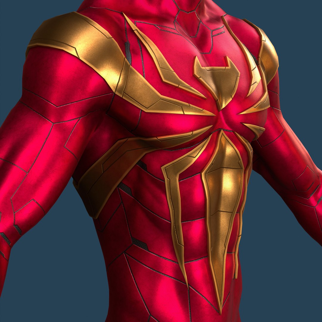 Iron Spider-Man 3D model - TurboSquid 2130000