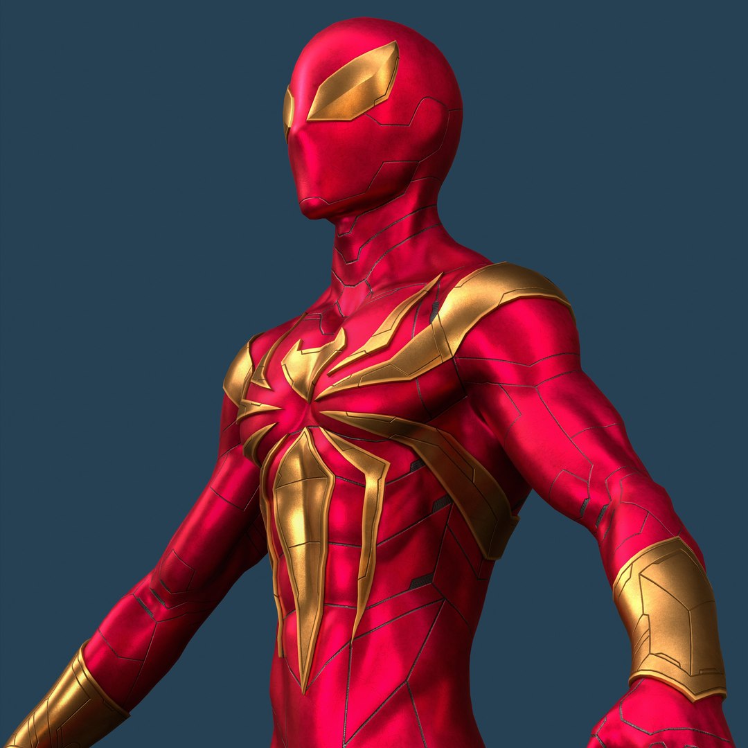 Iron Spider-Man 3D model - TurboSquid 2130000