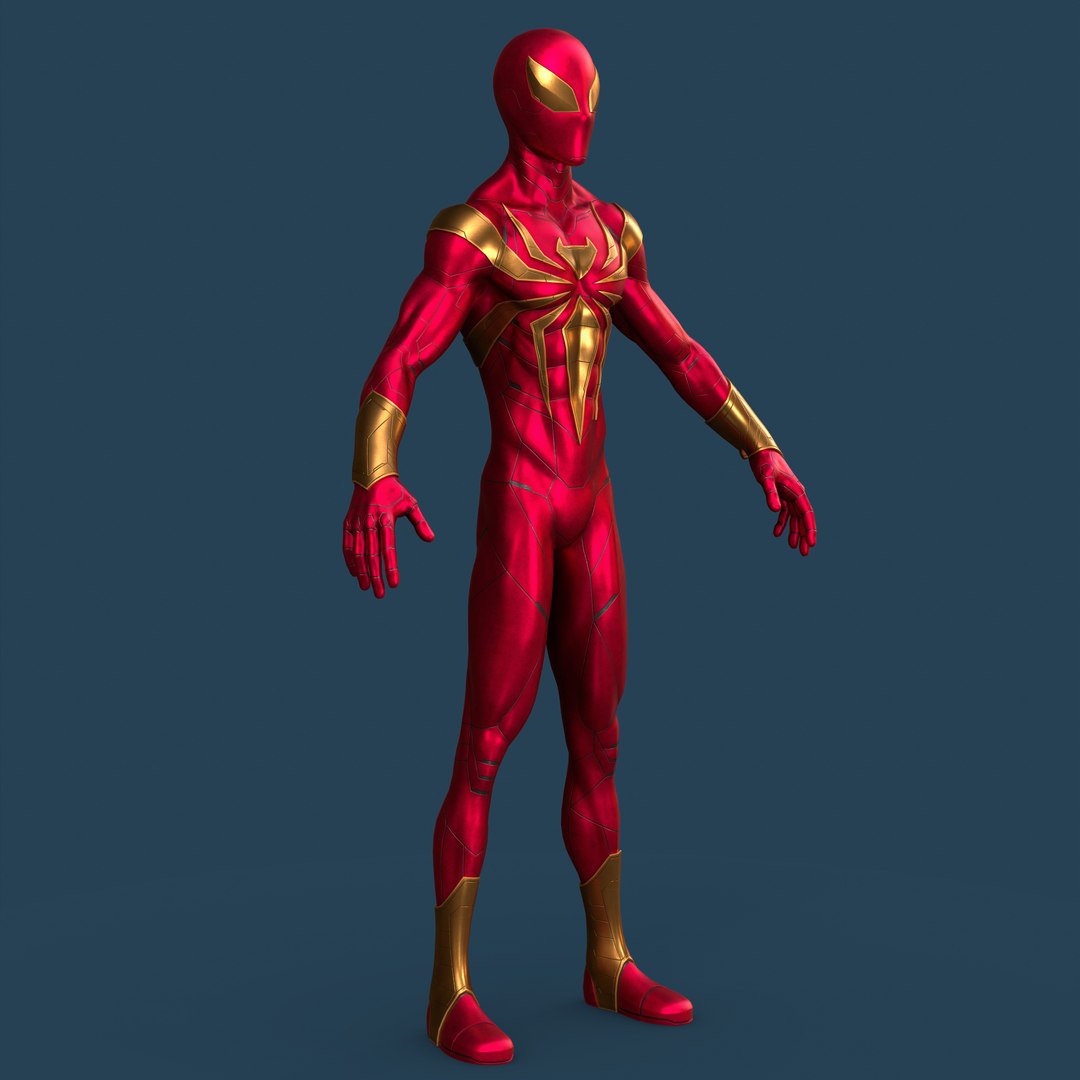 Iron Spider-Man 3D model - TurboSquid 2130000