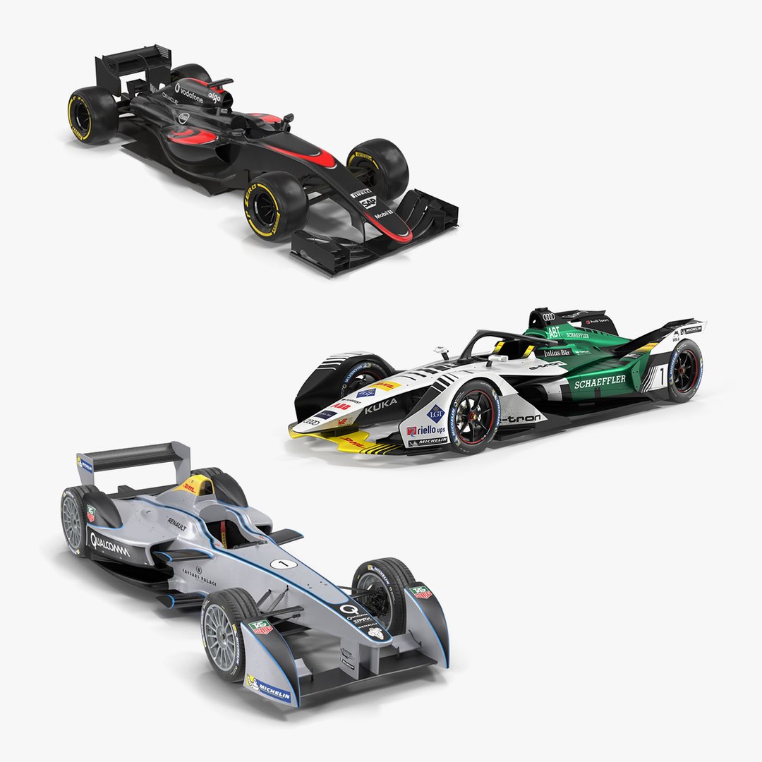 Formula cars 2 e 3D - TurboSquid 1364810