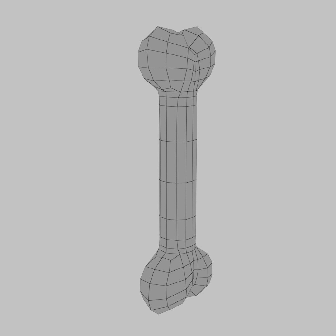 3D Simple Bone - TurboSquid 1382991