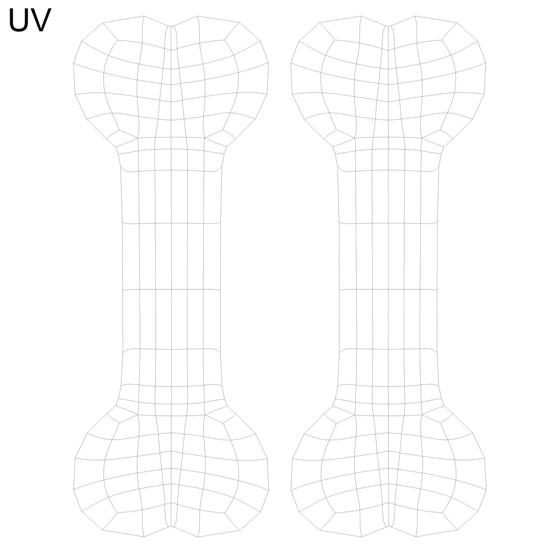 3D Simple Bone - TurboSquid 1382991