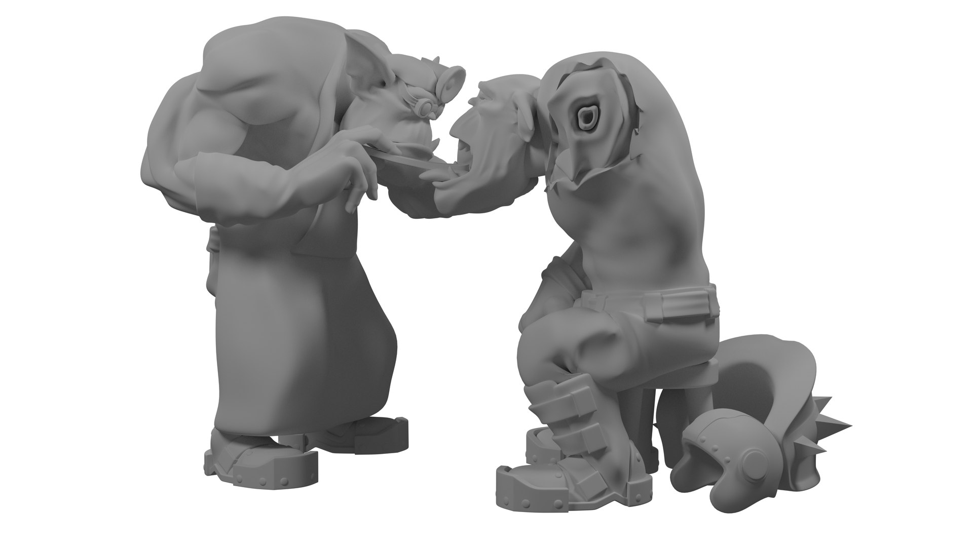 3D Orc Ork Dok - TurboSquid 1674486