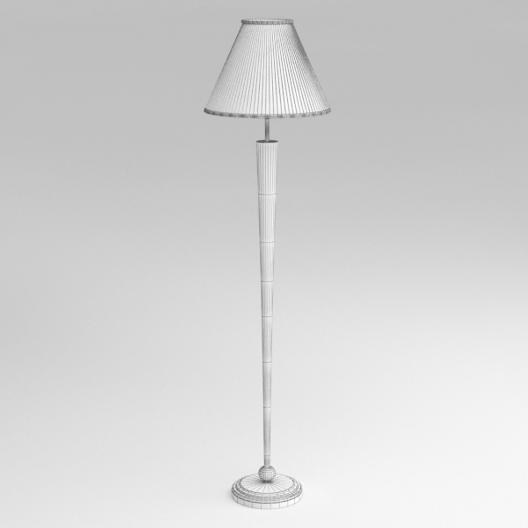 Lamp Standing 3d Model
