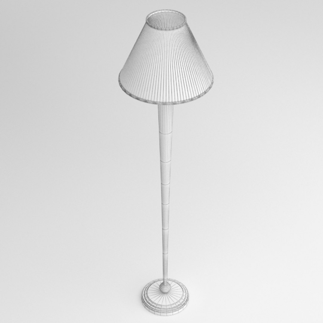 Lamp Standing 3d Model