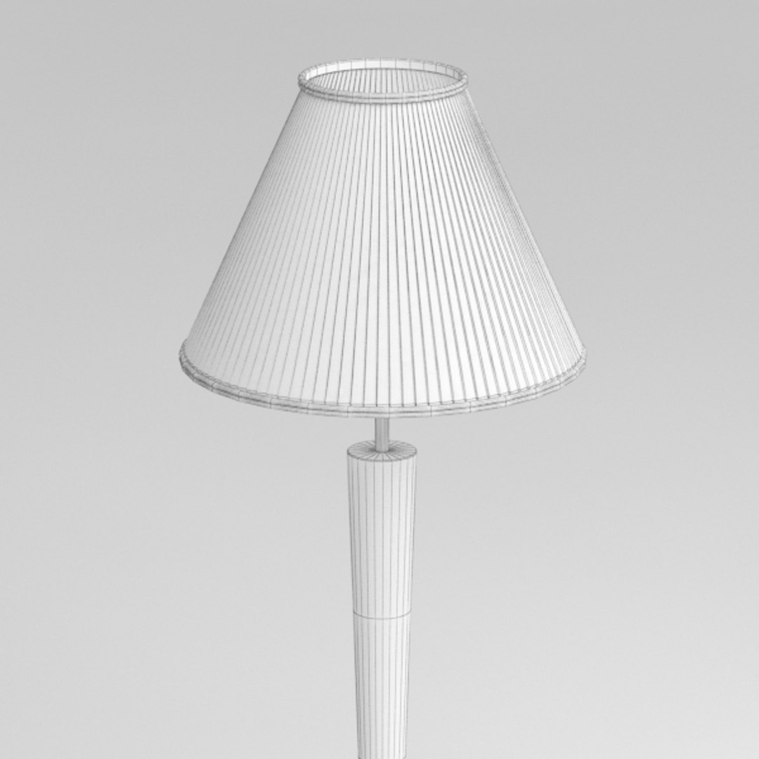 Lamp Standing 3d Model