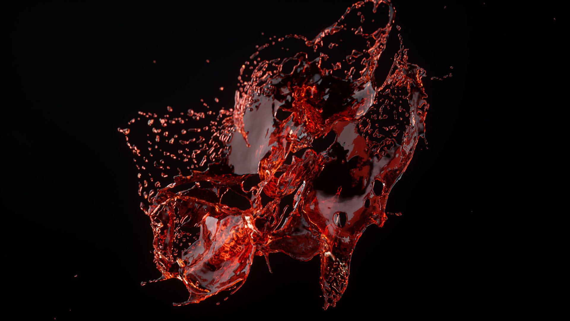 3D Fruit Splash model - TurboSquid 1715336