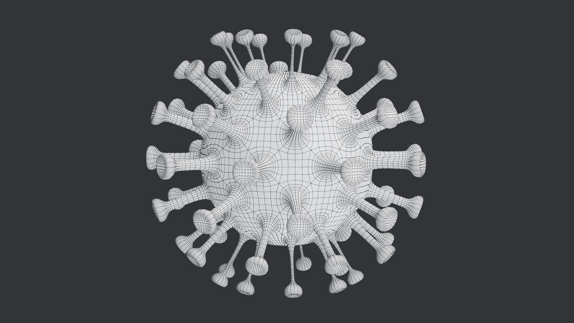 3D Model Virus Corona - TurboSquid 1529586
