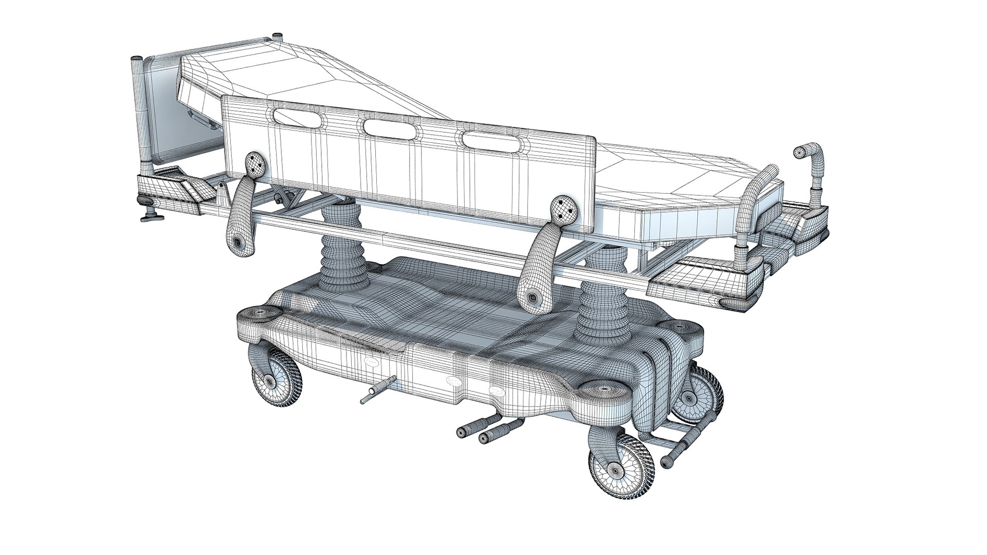 Transport Stretcher 3D Model - TurboSquid 1733259