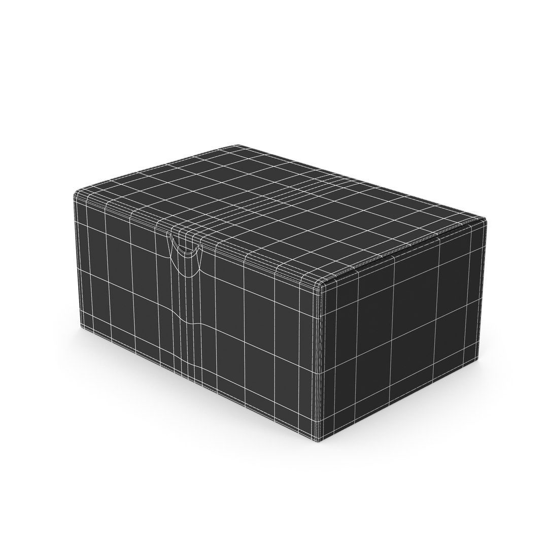 3D Red Box Package - TurboSquid 1907249