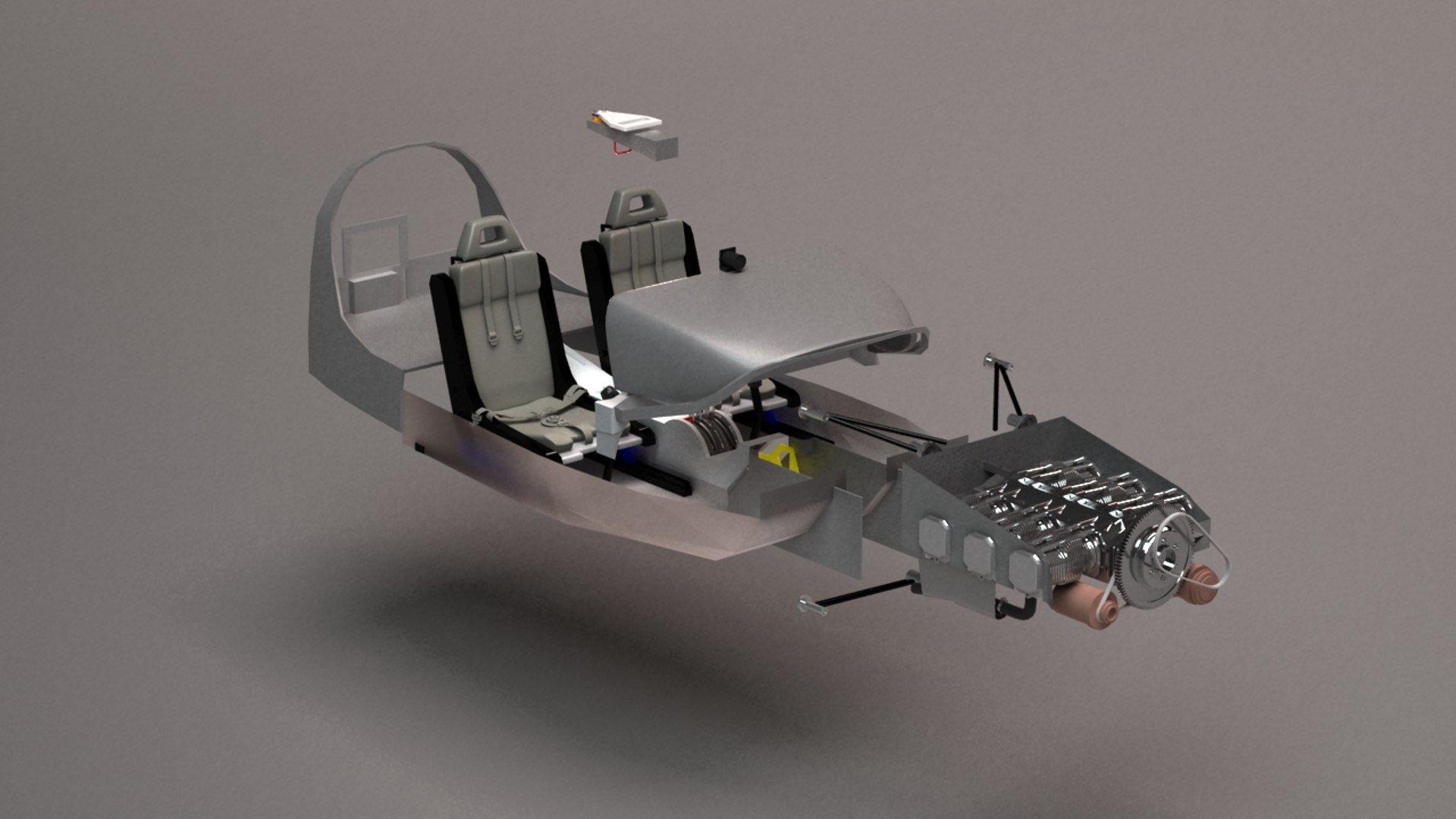 Grob 115T Aircraft 3D Model - TurboSquid 1934057