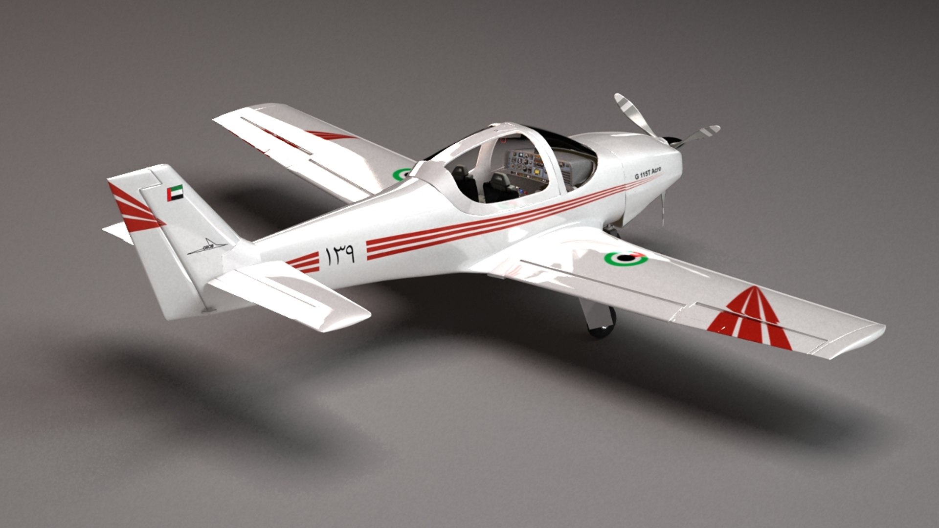 Grob 115T Aircraft 3D Model - TurboSquid 1934057