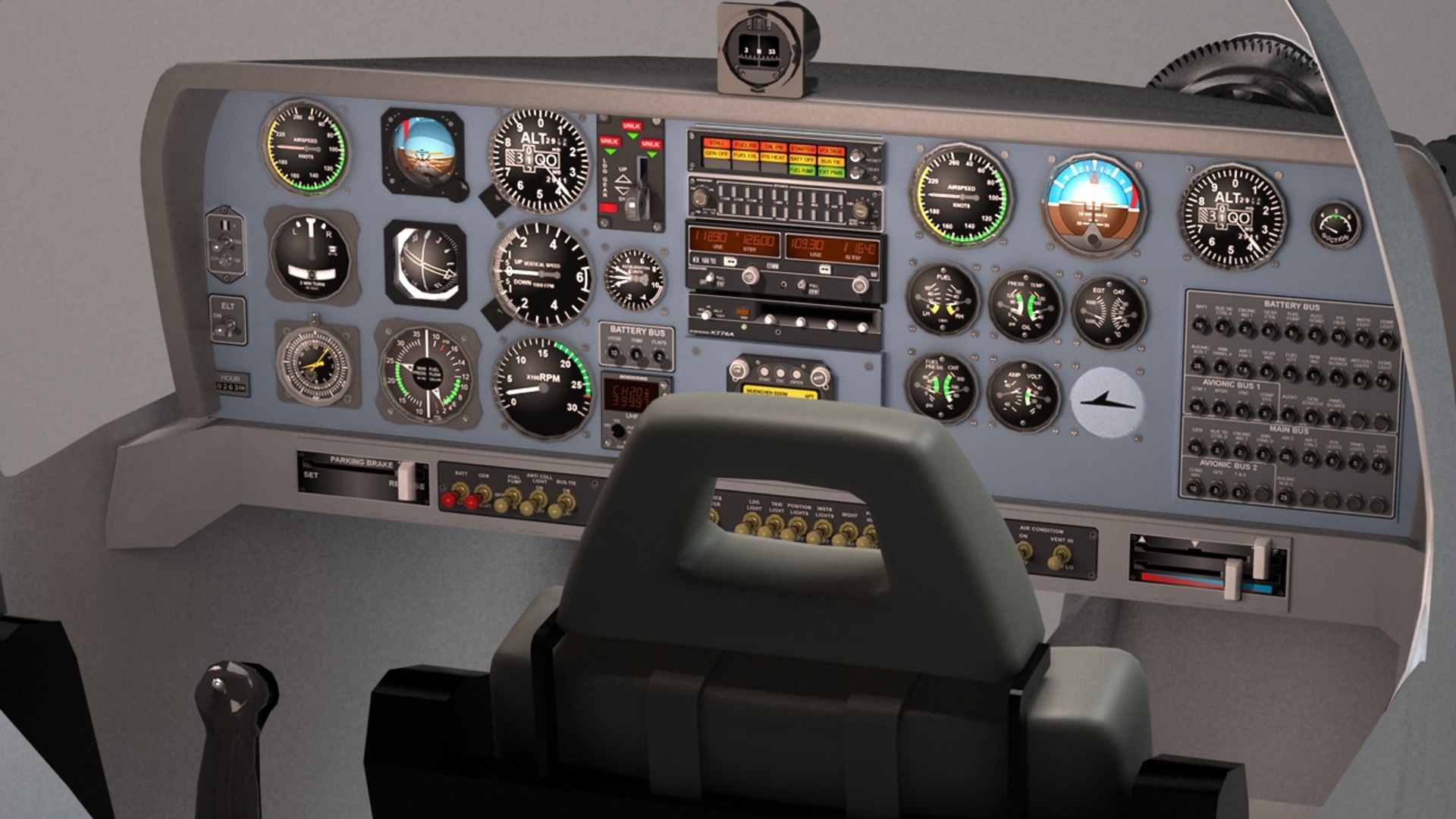 Grob 115T Aircraft 3D Model - TurboSquid 1934057