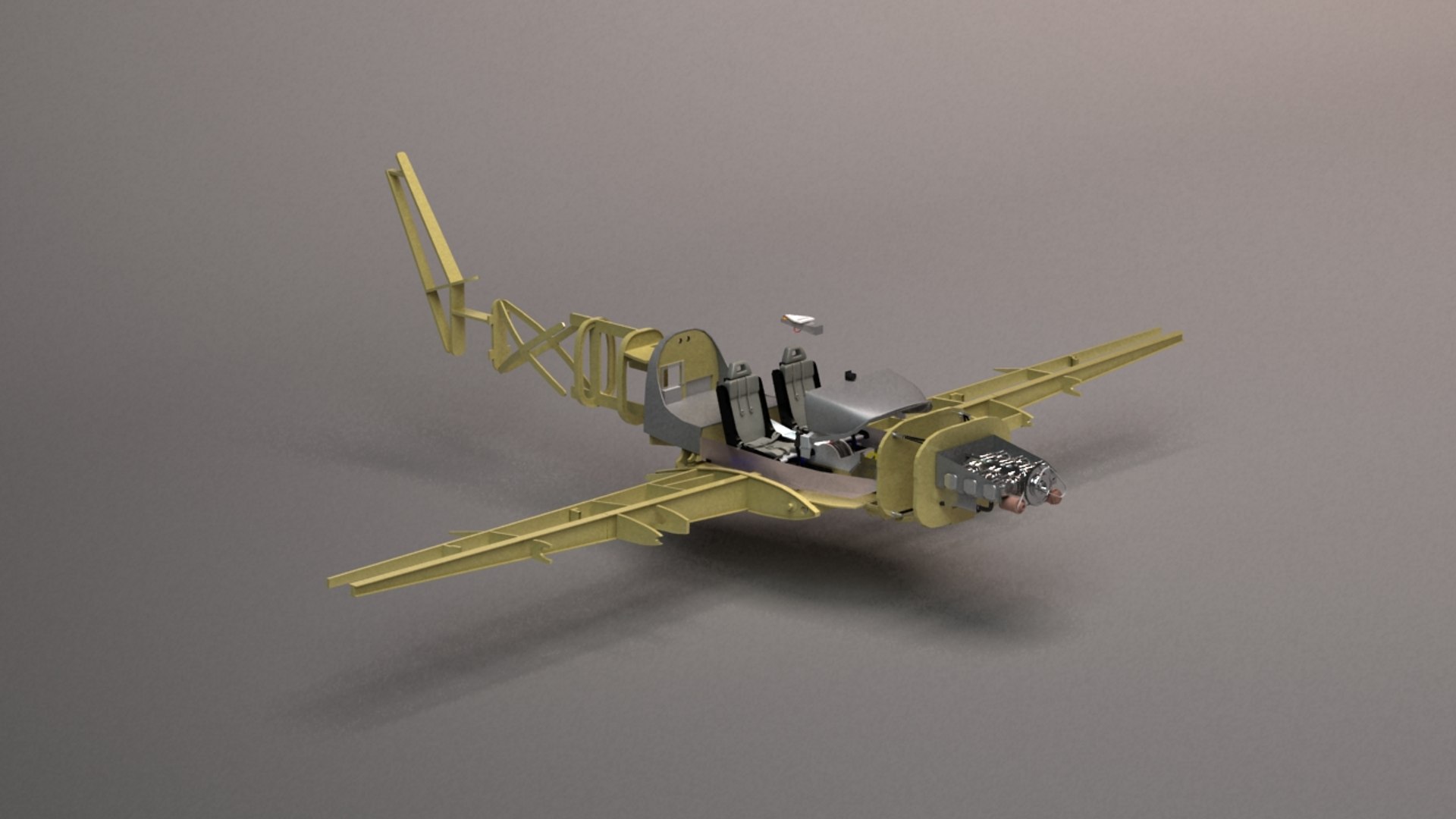 Grob 115T Aircraft 3D model - TurboSquid 1934057
