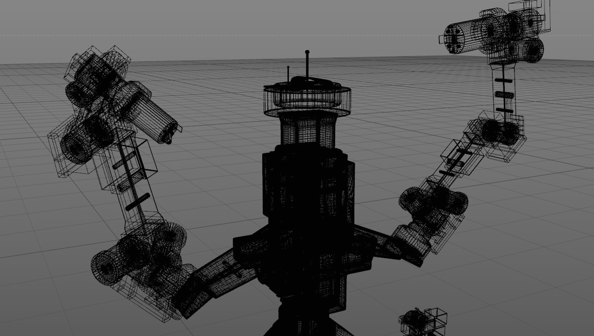 Iss Module Dextre 3d C4d