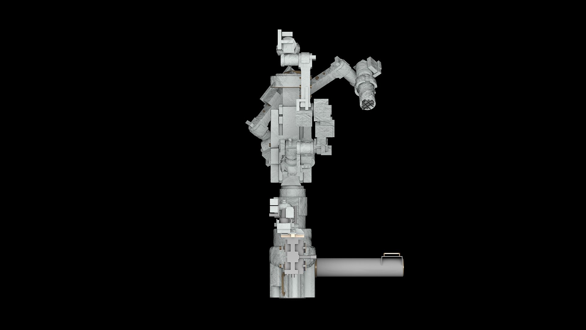 Iss Module Dextre 3d C4d