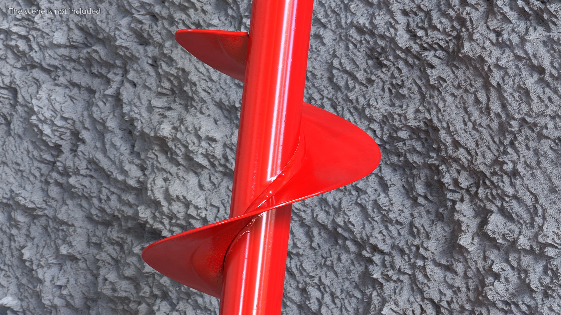 Red Steel Hand Drill 3D Model - TurboSquid 1919713