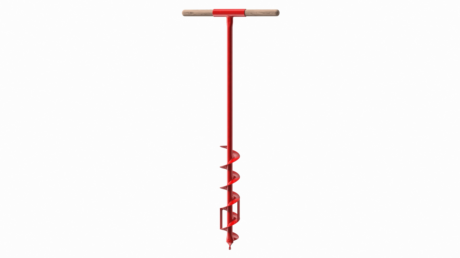 Red Steel Hand Drill 3D Model - TurboSquid 1919713