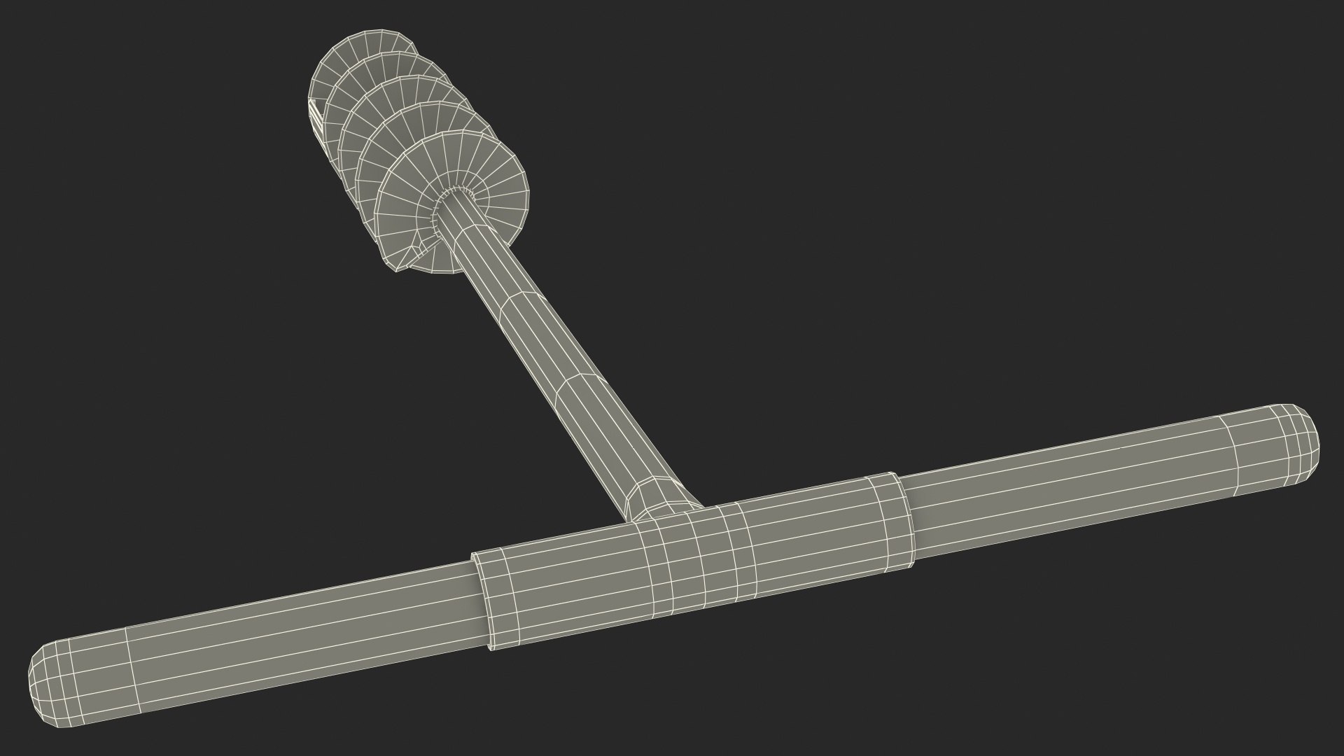 Red Steel Hand Drill 3D Model - TurboSquid 1919713