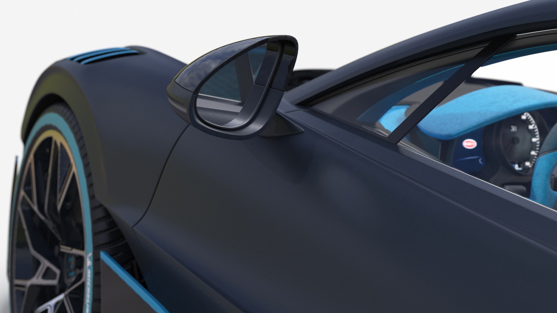 Bugatti Divo Titanium Liquid Silver 3D Model - TurboSquid 2289509