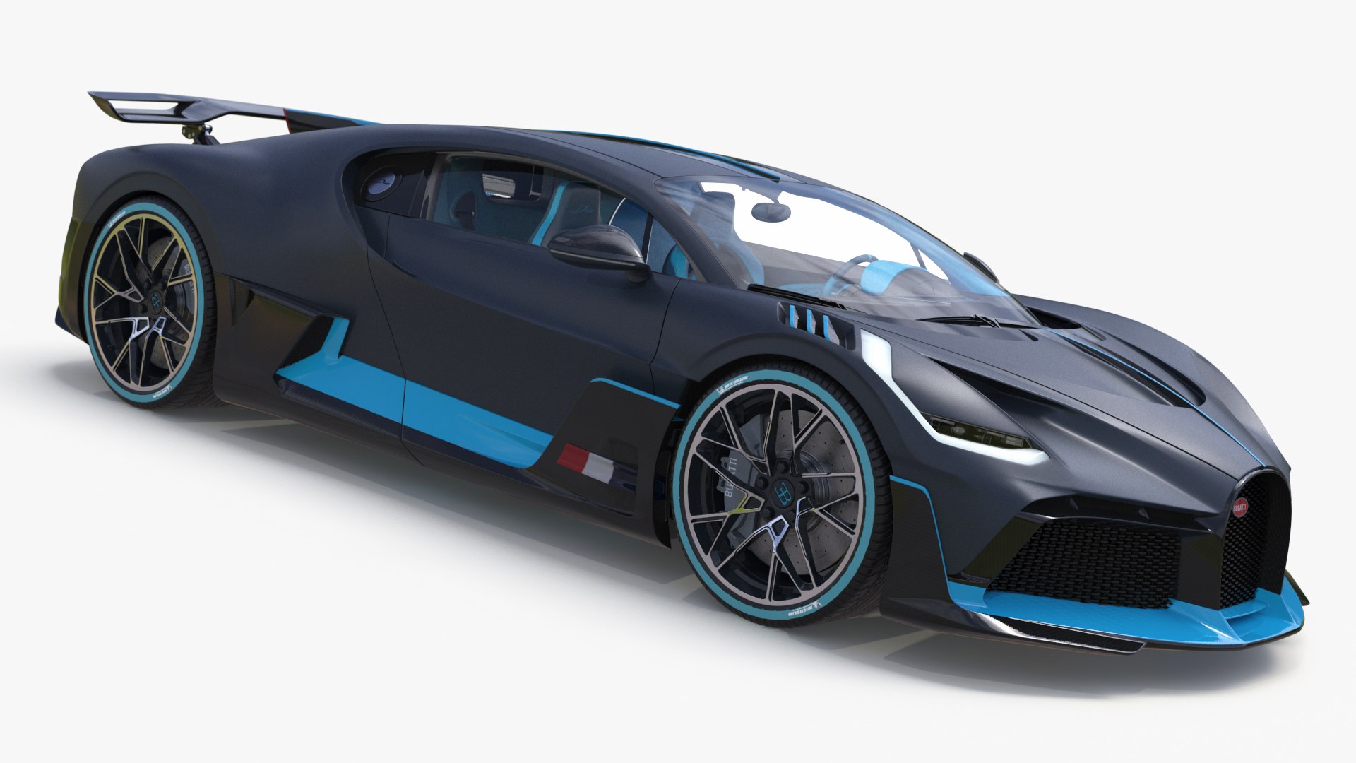 Bugatti Divo Titanium Liquid Silver 3D Model - TurboSquid 2289509