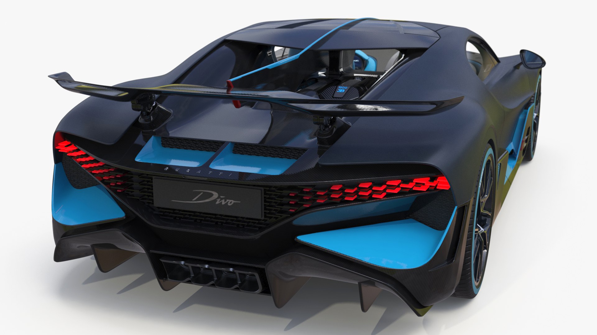 Bugatti Divo Titanium Liquid Silver 3D Model - TurboSquid 2289509
