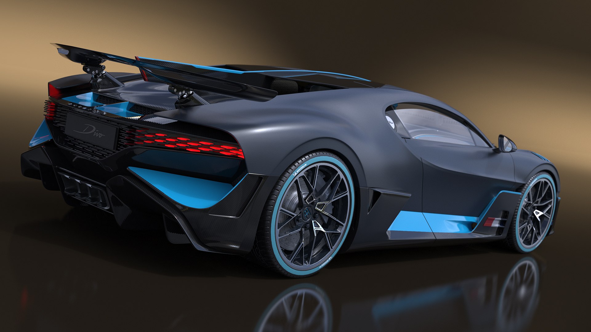 Bugatti Divo Titanium Liquid Silver 3D Model - TurboSquid 2289509
