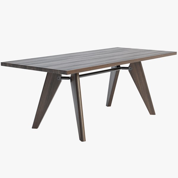 Vitra bistro table 3D model - TurboSquid 1382096