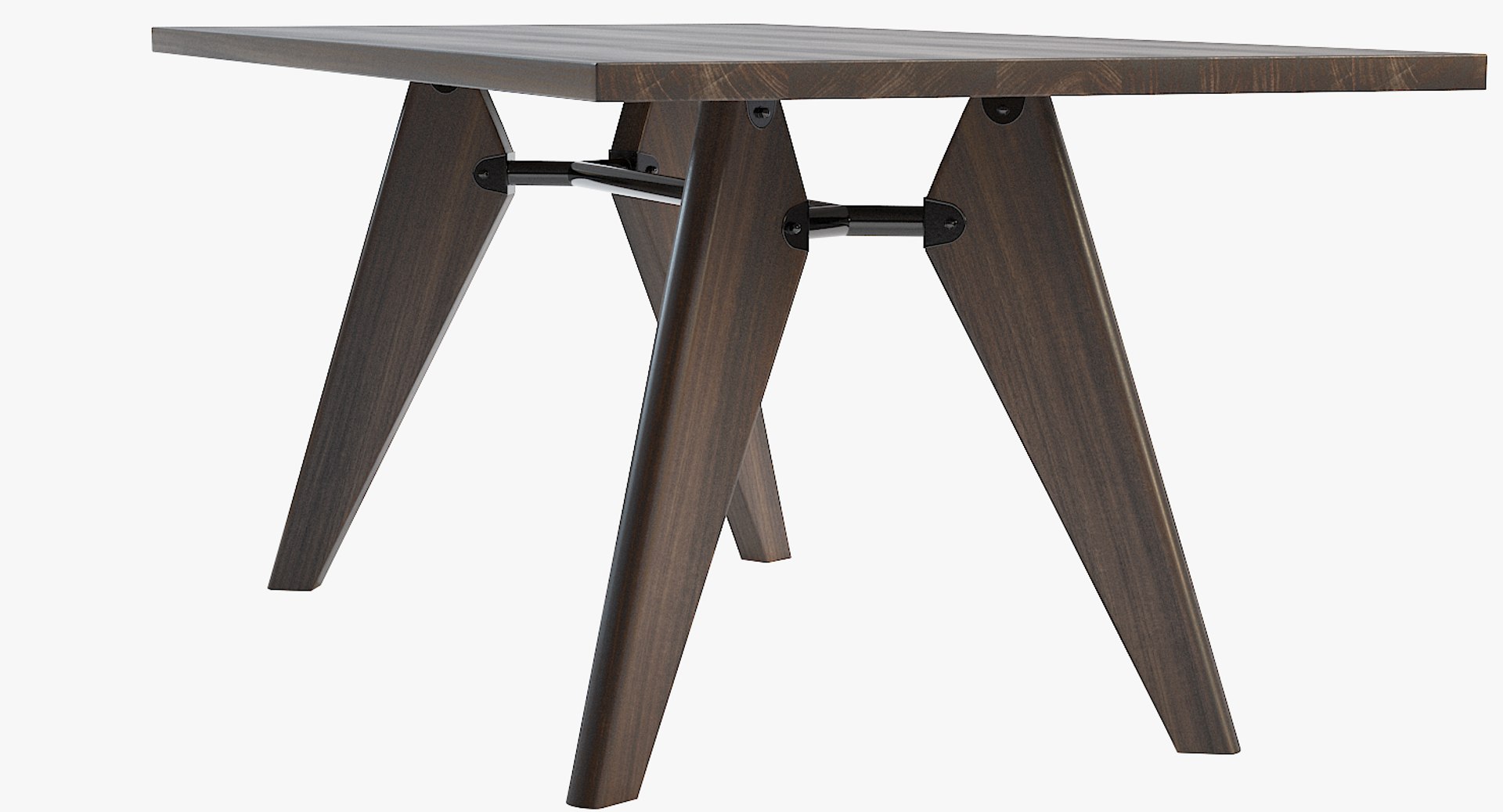 Vitra Table Solvay 3D Model - TurboSquid 1381900