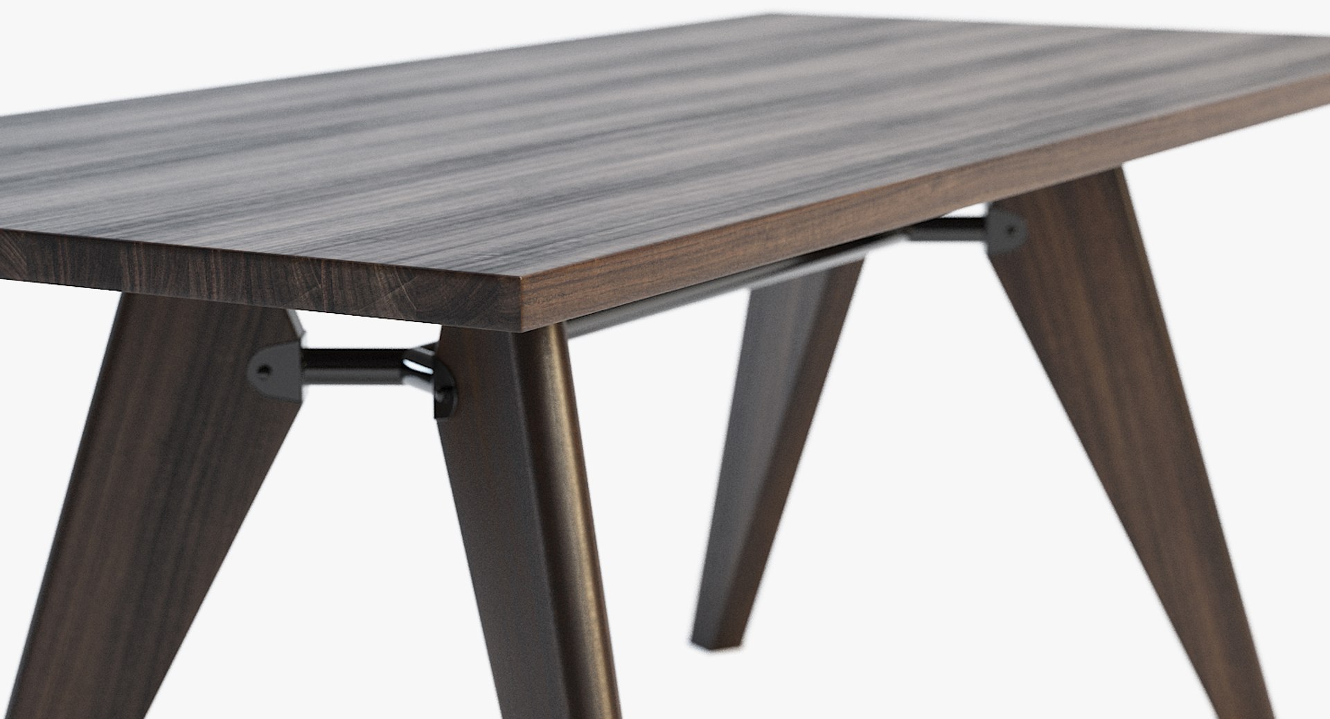 Vitra Table Solvay 3D Model - TurboSquid 1381900