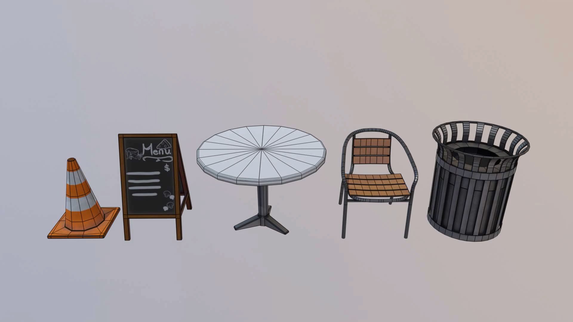 3D Stylized Pizza Truck Model - TurboSquid 2028249