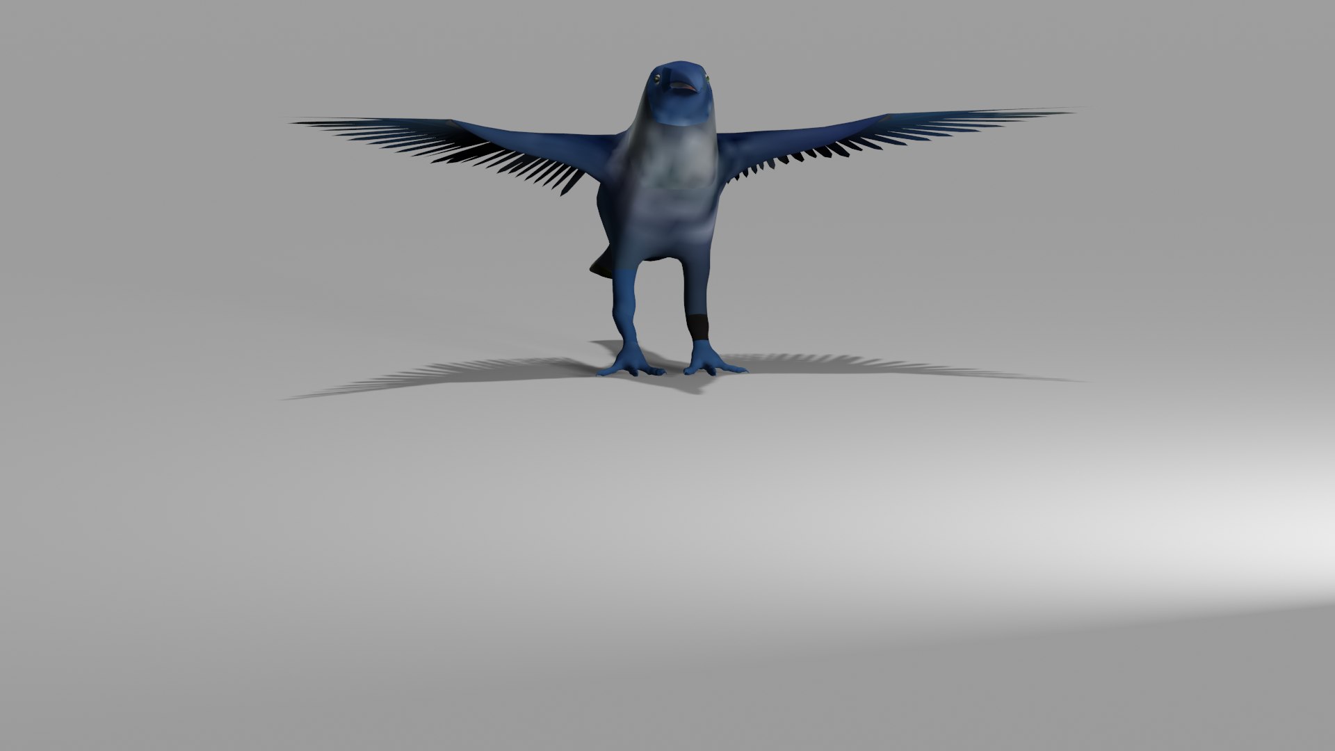 3D Crow Bird Model - TurboSquid 2134265