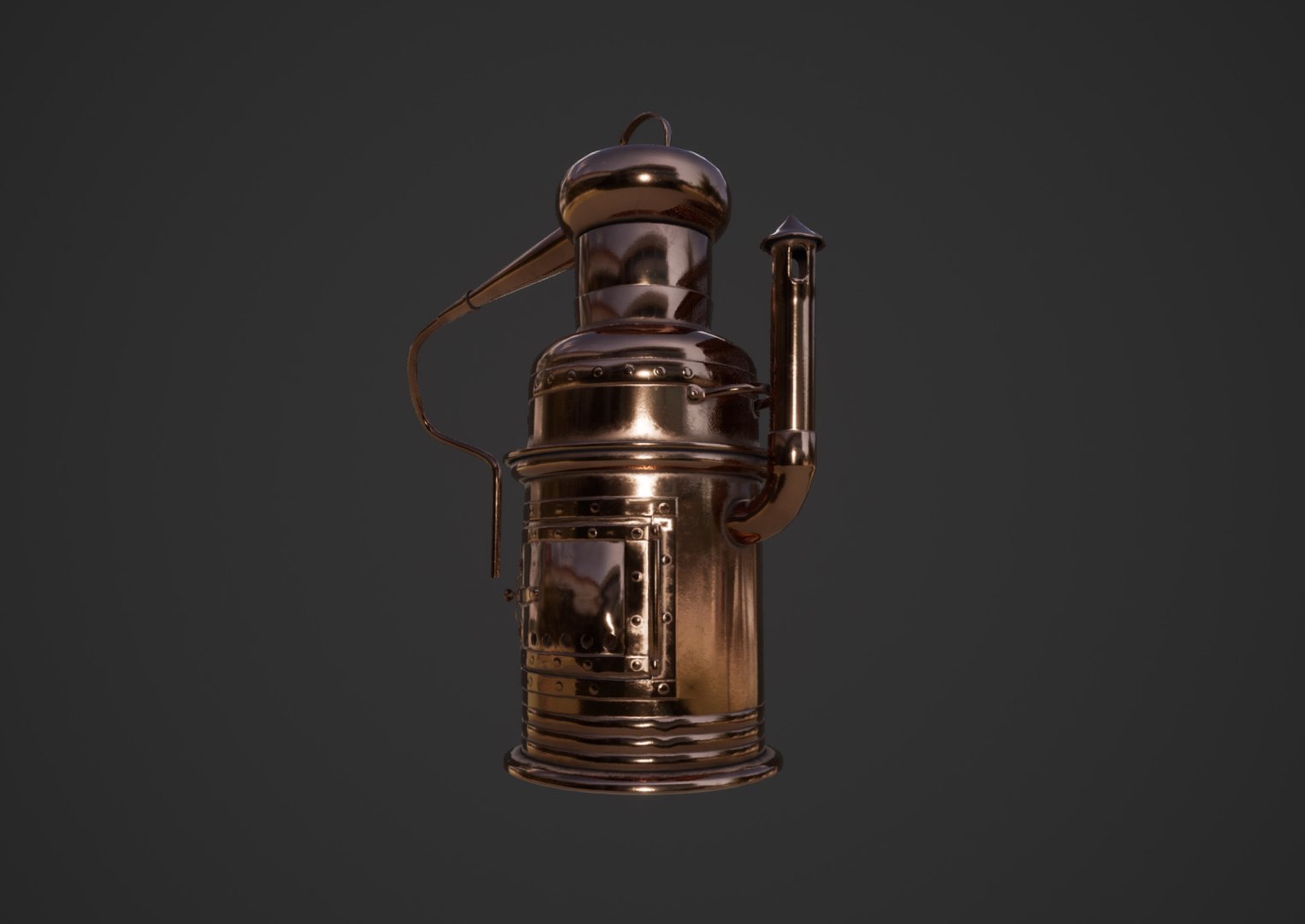 Distillation cube model - TurboSquid 1592378